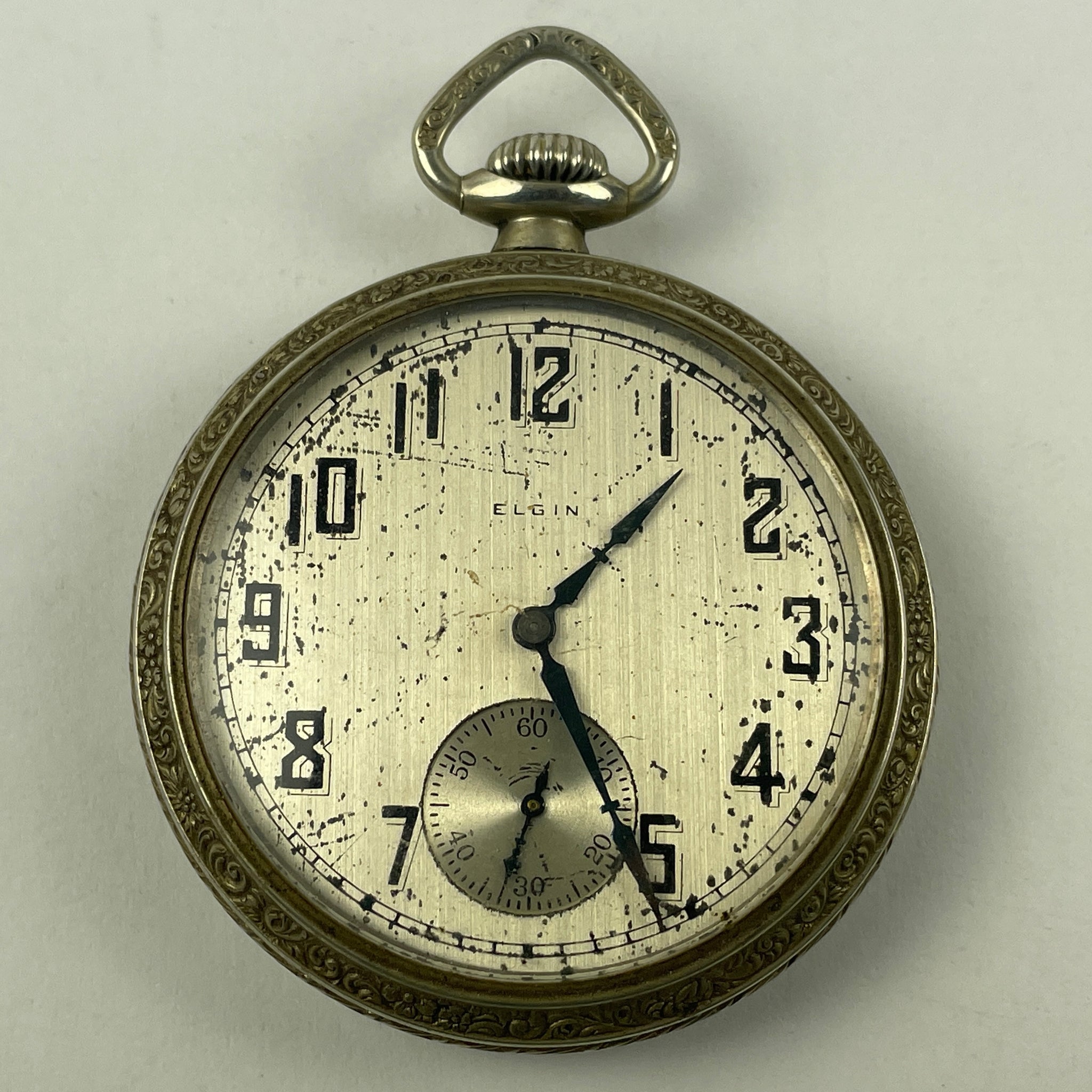 May Lot 46- Elgin | 16S | 7J | Pocket Watch – watchpartsrus