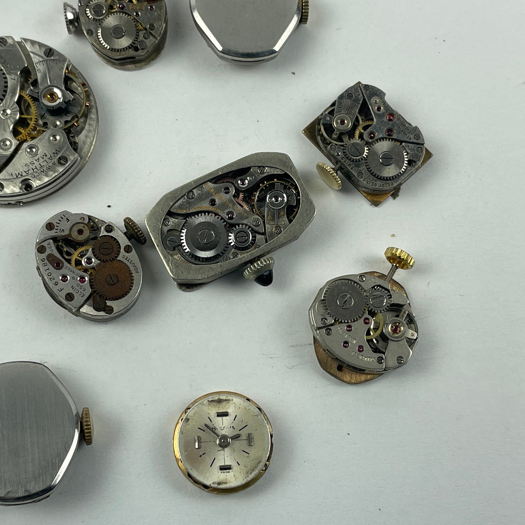 May Lot 88- Vintage American & Swiss Watch Movements – watchpartsrus