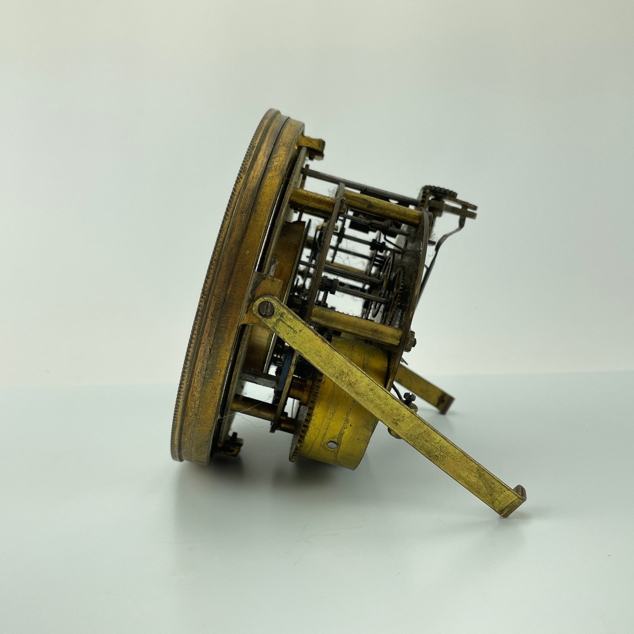 Lot 76- WM Gilbert Clock Co. Movement with Exposed Brocot Escapement ...