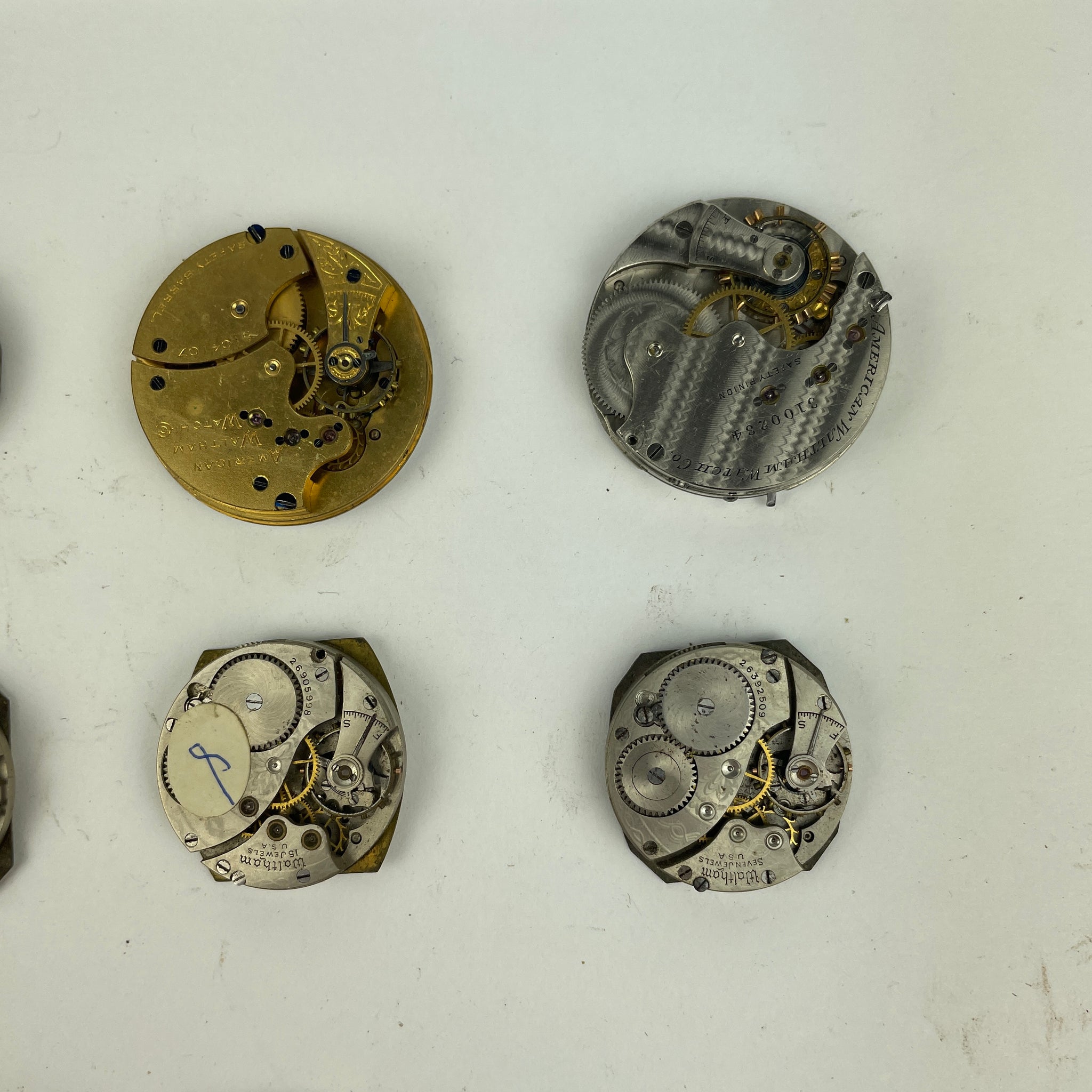 Lot 108- Waltham Watch Movements (12) – watchpartsrus