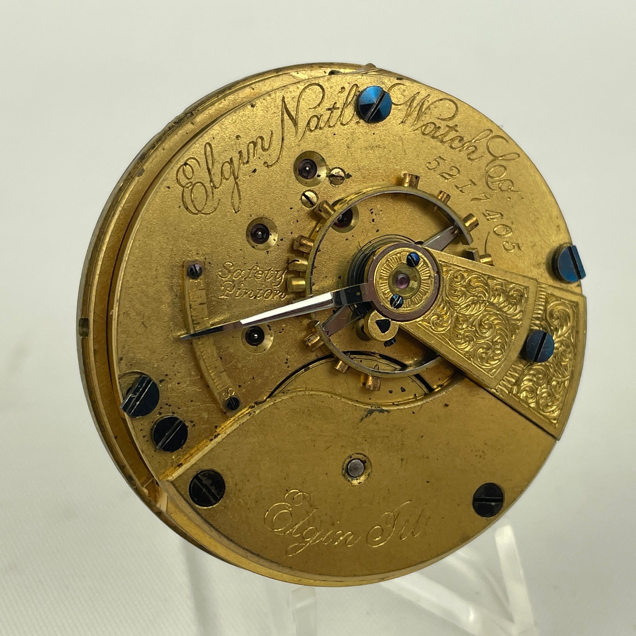 Lot 125- Pair of Elgin 18 Size Pocket Watch Movements – watchpartsrus