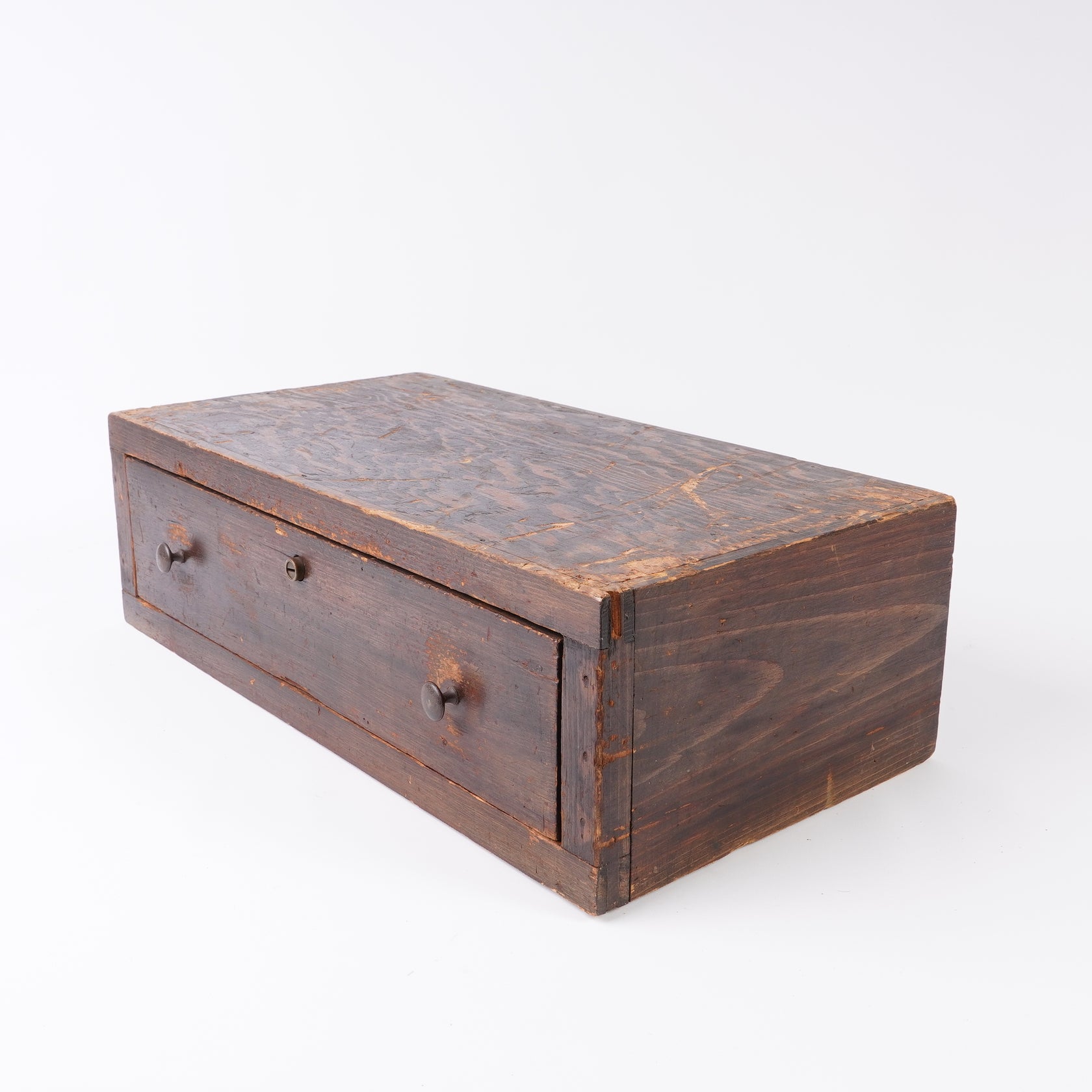 Vintage Wooden Single Drawer Cabinet – watchpartsrus