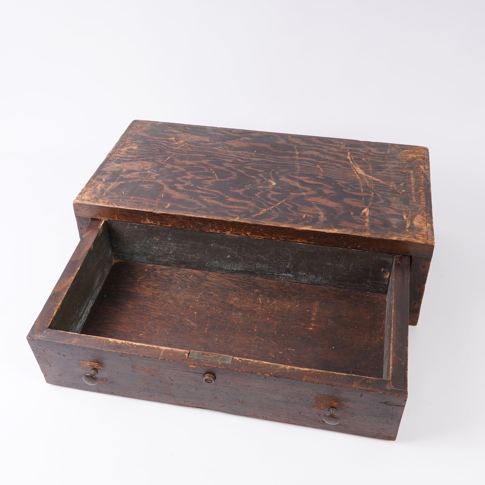 Vintage Wooden Single Drawer Cabinet – watchpartsrus